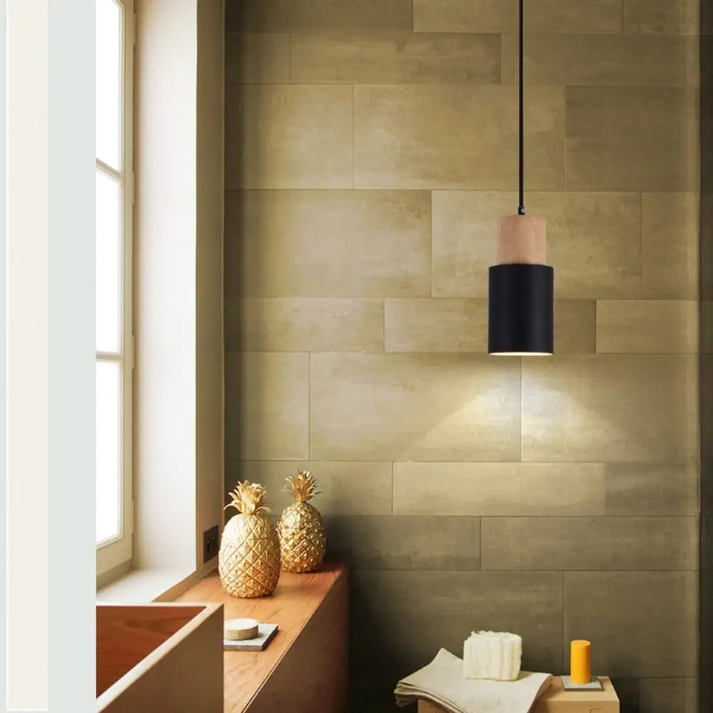 Designer Nordic Wooden Base Hanging Light – Orniture™