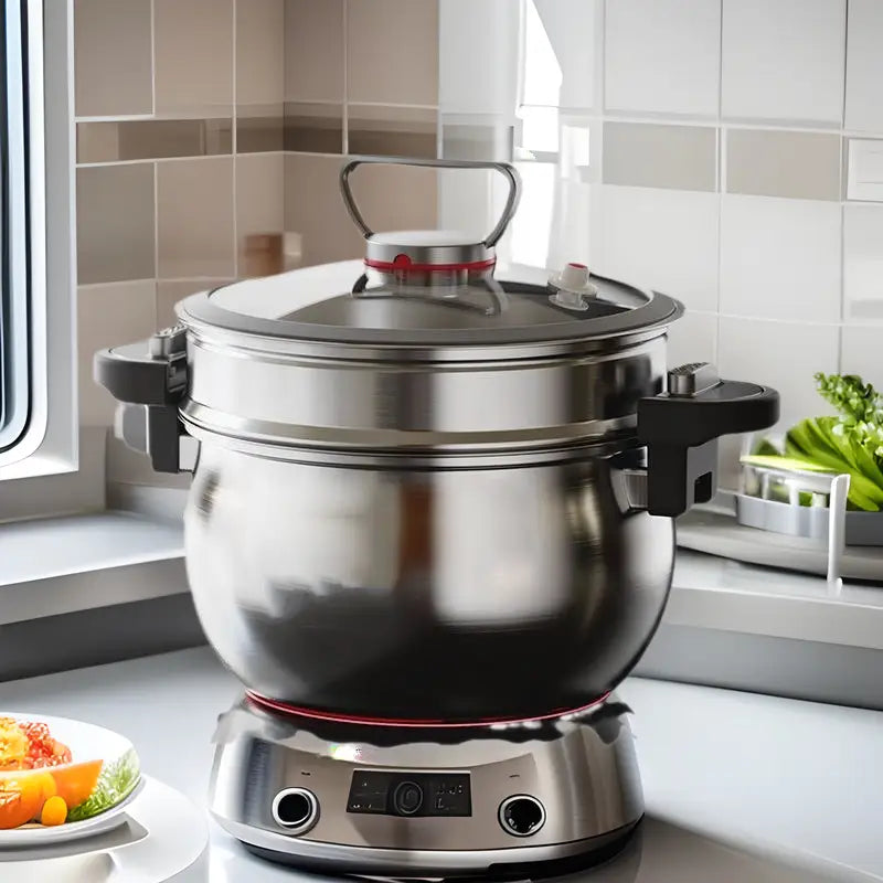 Micro Pressure Steamer Stainless Steel Soup Pot – Orniture™