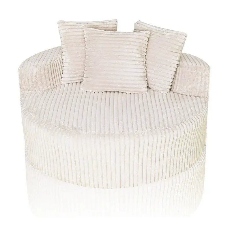 Modern Minimalist Round Single Seat Compressed Sofa – Orniture™